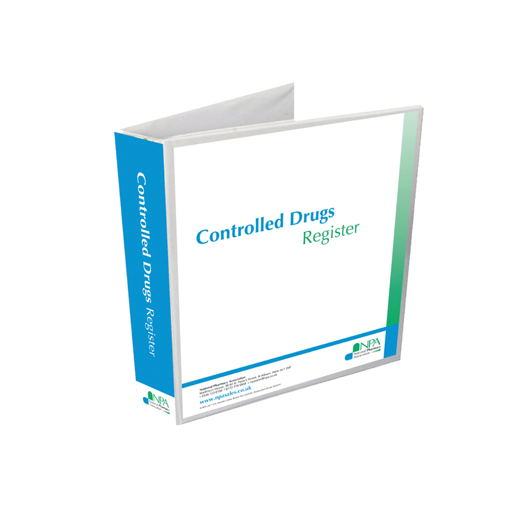Replacement Empty Binder (CD Register) | EMT Healthcare