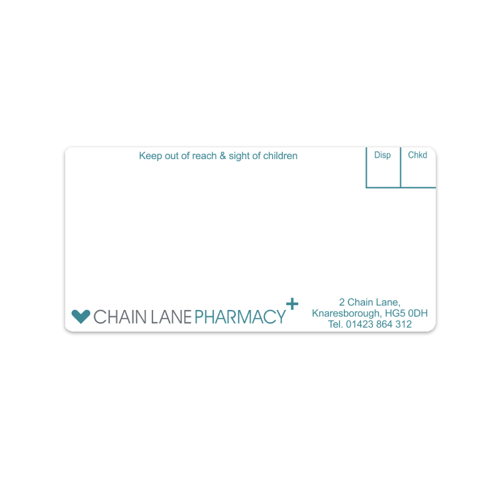 Ascent Group - Chain Lane Pharmacy Labels | EMT Healthcare